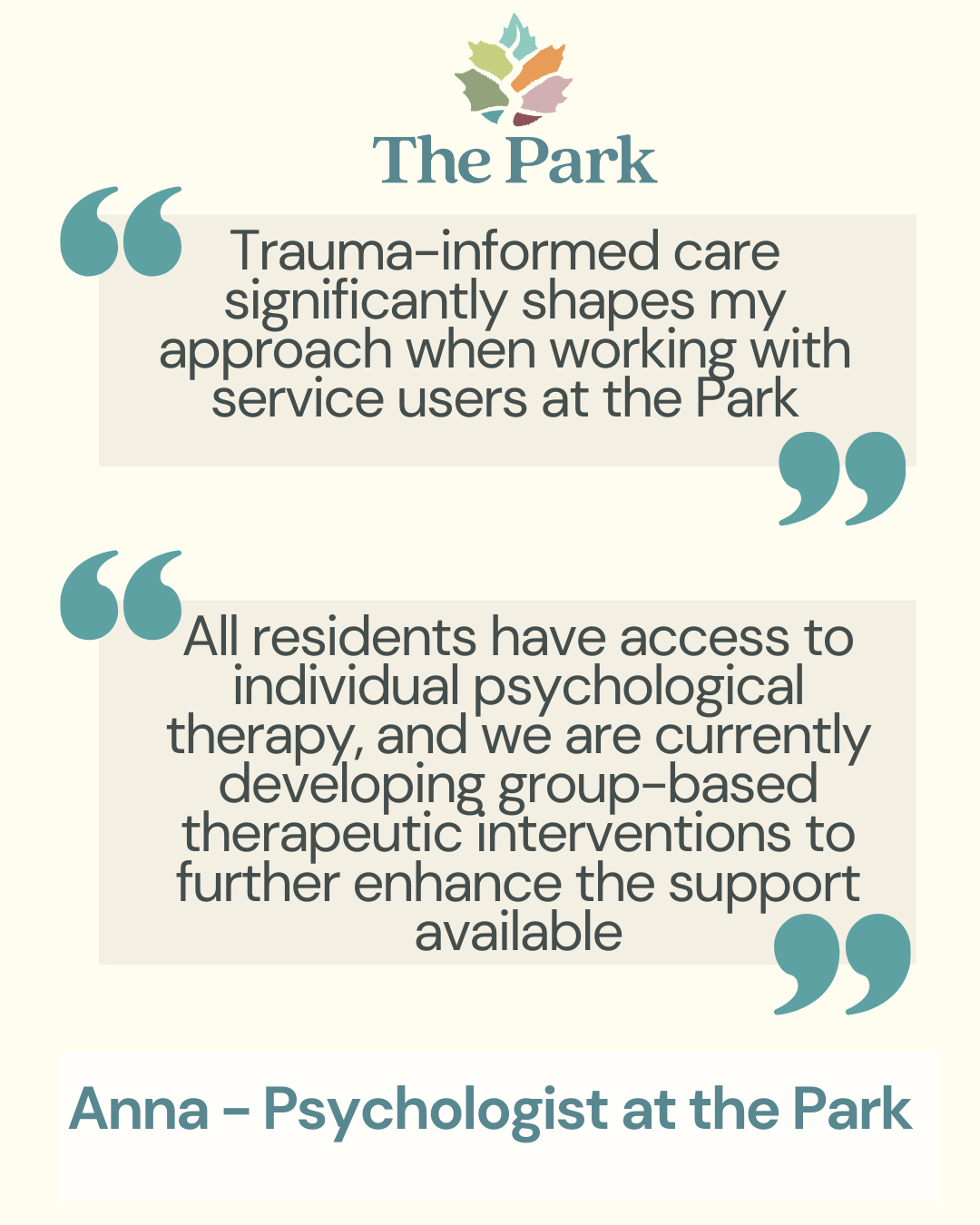 Psychological Support at The Park: A Compassionate, Trauma-Informed ...